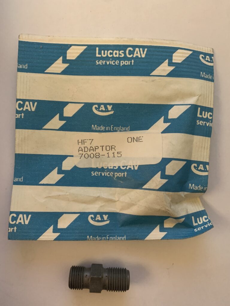 INJECTOR RETURN UNION 7008-115 - Bob Beck Fuel Injection