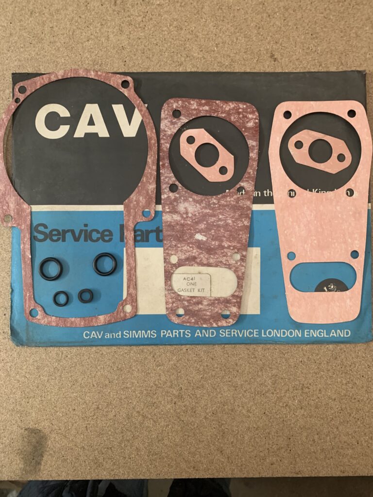 SF GOVERNOR GENUINE CAV GASKET SERVICE KIT 7135-29D - Bob Beck Fuel ...