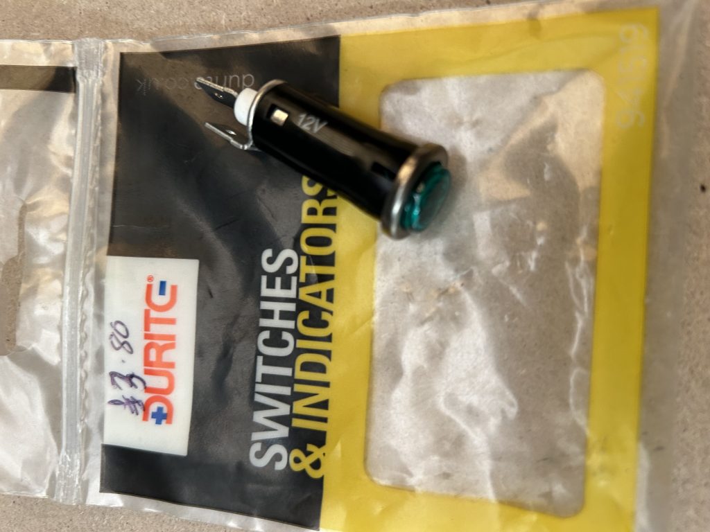 GREEN WARNING LIGHT 12V 2W BA7S BULB DURITE 0-609-04 - Bob Beck Fuel ...